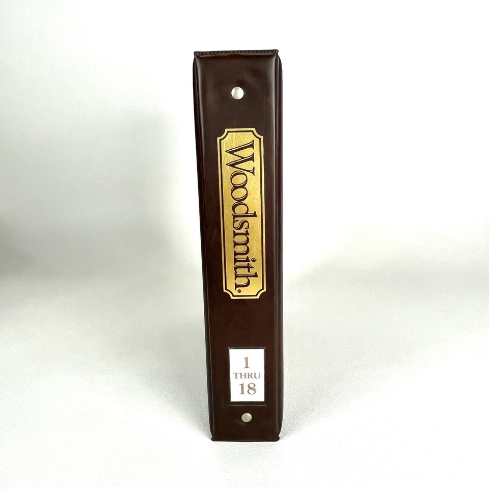 1 BINDER + Lot of Woodsmith Magazines - CHOOSE YOUR LOT, Empty Binder ...