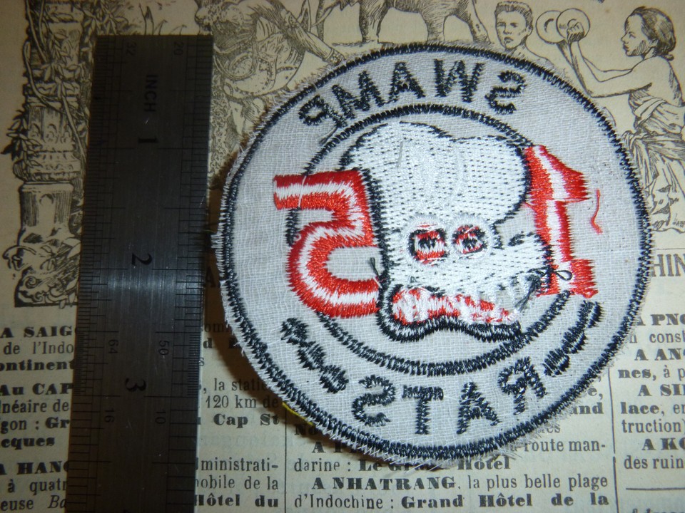 SWAMP RATS - Patch - US River Division 15 - RIVDIV 15 Mekong, Vietnam ...