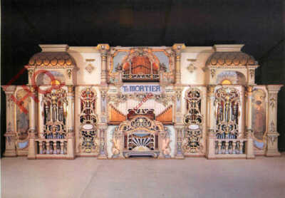 Picture Postcard~ St. Albans Organ Museum, Four Columns 97 Key Mortier ...