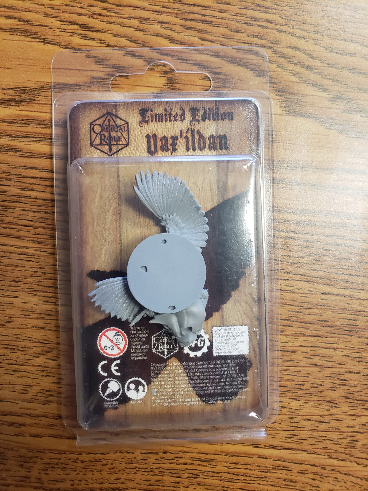 Vax'ildan Critical Role Limited Edition Miniature Steamforged Games | eBay