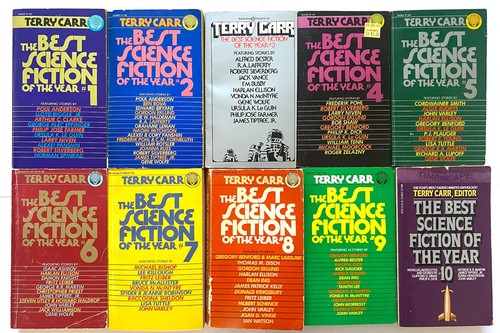 Best Science Fiction of the Year Lot 1-10 Terry Carr | eBay