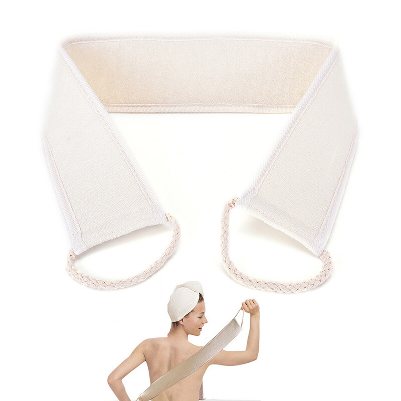Exfoliating Loofah Back Strap Shower Body Sponge Loofa Body Scrubber ...