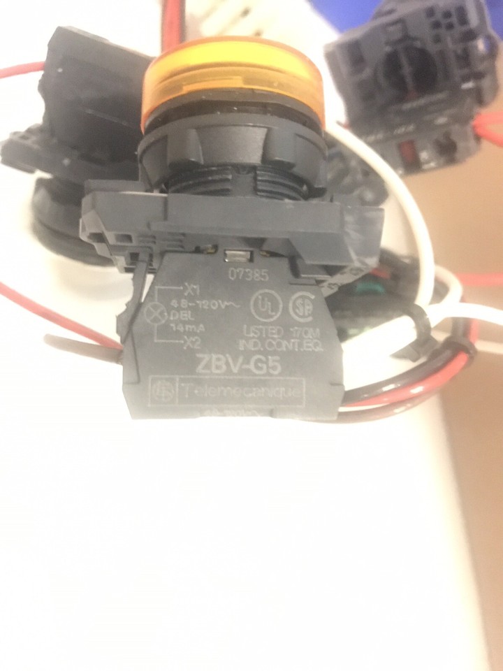 Telemecanique ZBV-G3 or ZBV-G5 Light Module for X4 Push Button | eBay