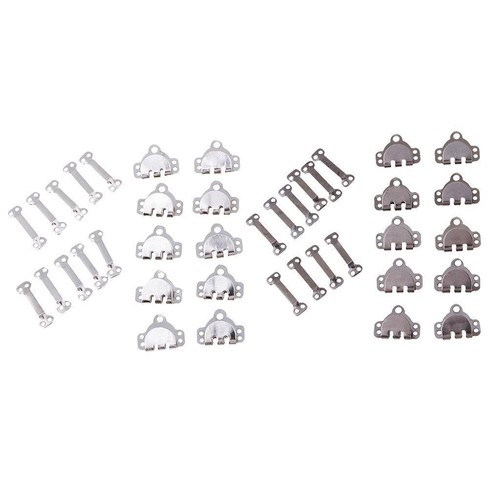 10 Sets Black / And Bar Fastener For Trouser Skirt Tunic - , comme ...