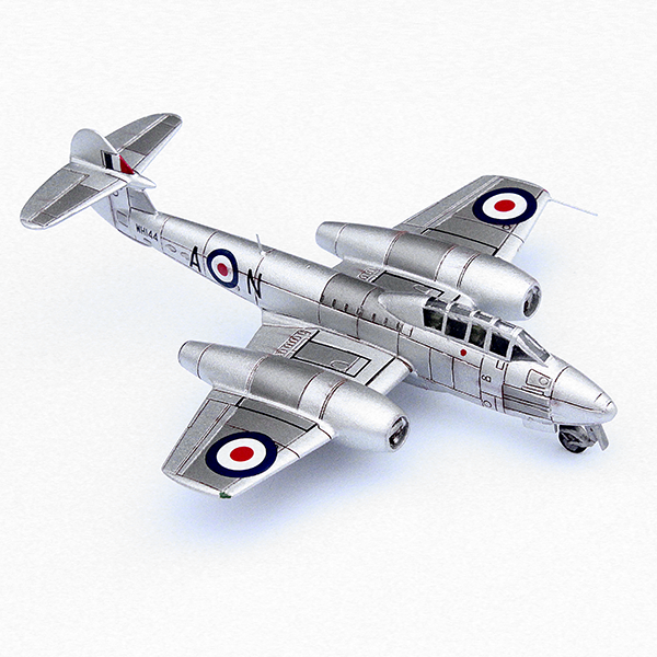 1/144 Miniwing Gloster Meteor T.Mk.7 British+Canadian Air Force Resin ...