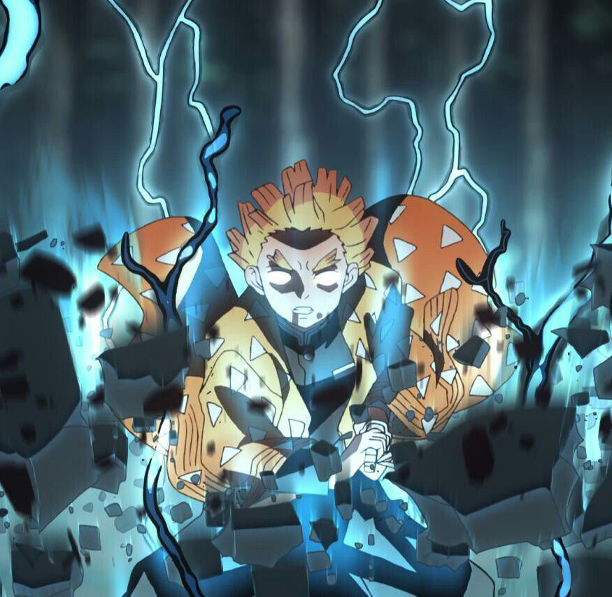 Zenitsu 6 Fold Zenitsu The Goat 🔥 #kimetsunoyaiba #demonslayer