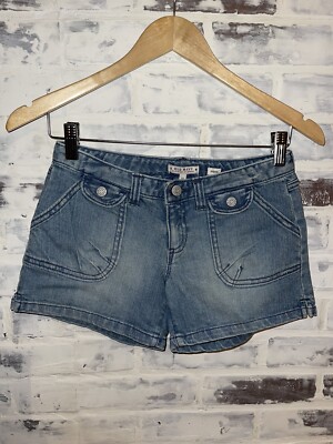 OLD NAVY GIRLS SIZE 12 SHORTS STRETCH DENIM LIGHT WASH SHORTS POCKETS ...