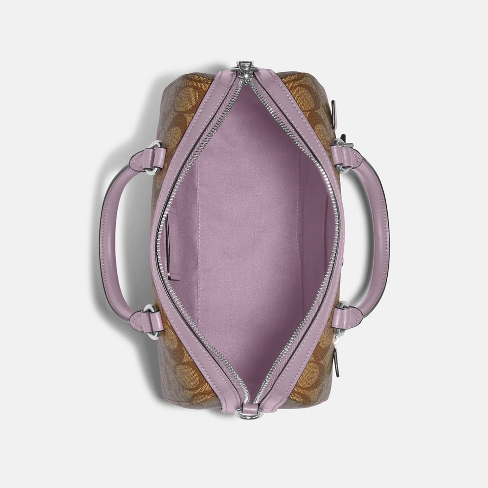 NWT Coach Rowan Satchel In Signature Canvas 2025 CV961/CV962/cw376 | eBay