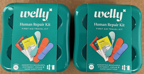 WELLY Human Repair Kit First Aid Travel Kit 42 count x 2 (84 total) | eBay