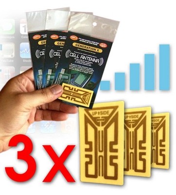 New! Universal Gen X Antenna Signal Booster Smartphone Cell Phone ...