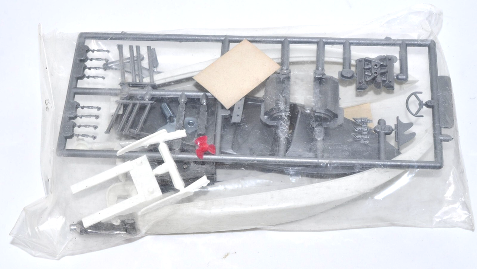 Rare Vintage IKKO Mokei Drag Boat Rattler 09 Model Kit 1967 Unused Wind ...