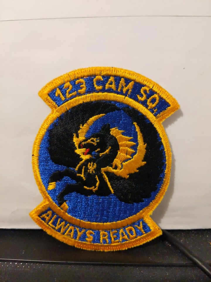 USAF 123rd CAM SQ. Color Patch 4 x 3 inch | eBay