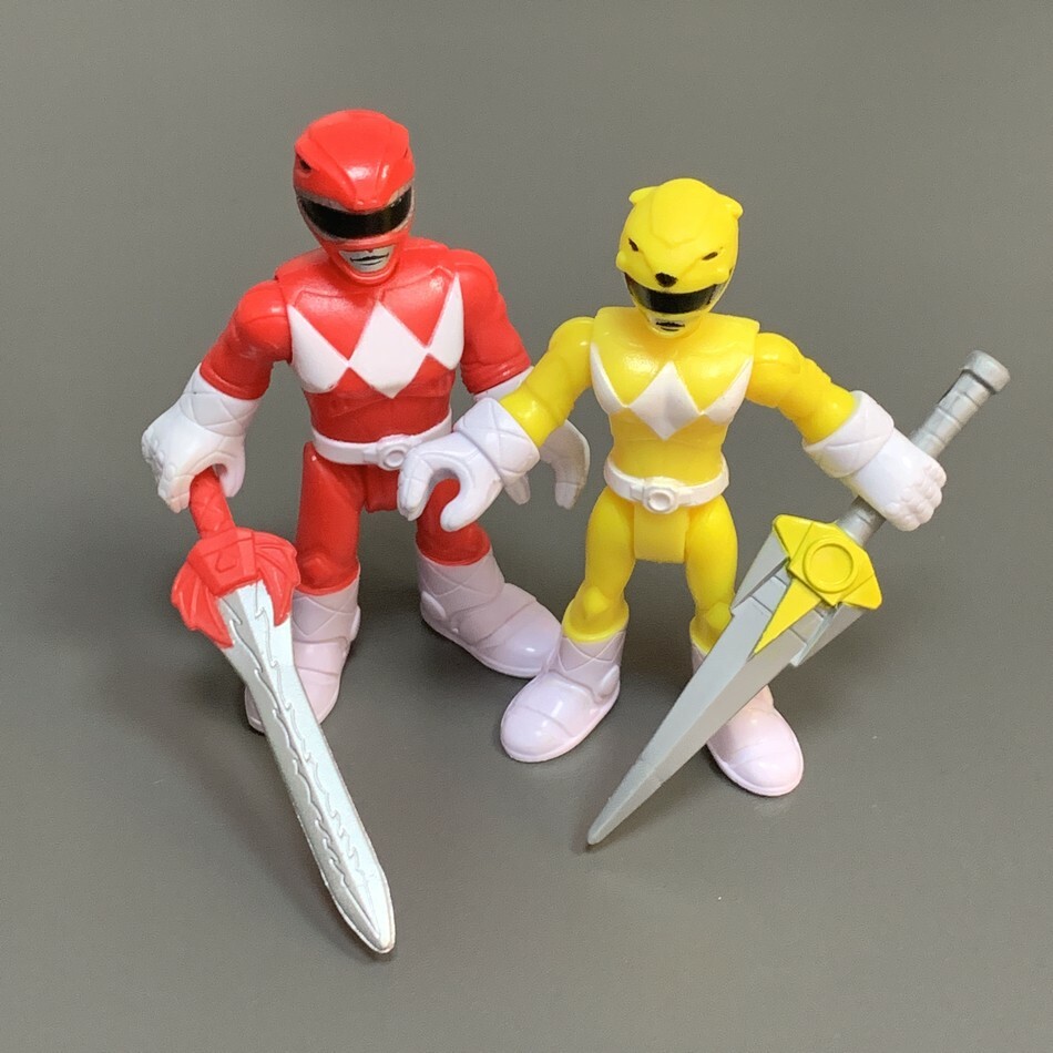 Sets Of Imaginext Super Friends Power Rangers Blind Bags figure Heroes ...