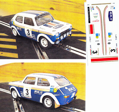 decals 1/43 Neuf Fiat 127 RKS CC Arucas 2010 Hist Port Gratuit | eBay