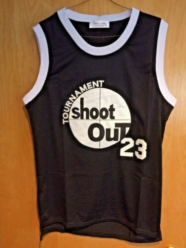 Above The Rim #23 Motaw Shoot Out Black Basketball Jersey Size Small ...