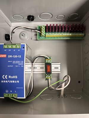 12V Power Panel For Motorized Shades . This Will Power Up To 10 Shades ...