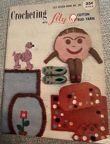 CROCHETING WITH LILY Cotton Rug Yarn Lily Design Book 202 | eBay