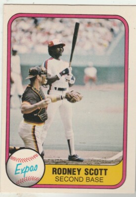 FREESHIPPING-MINT-1981 Fleer #155 Rodney Scott Expos PLUS BONUS CARDS ...