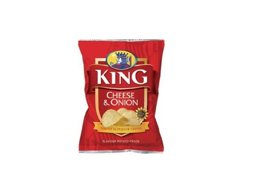King Crisps -Cheese and Onion - from Ireland 25 x 25g packs | eBay