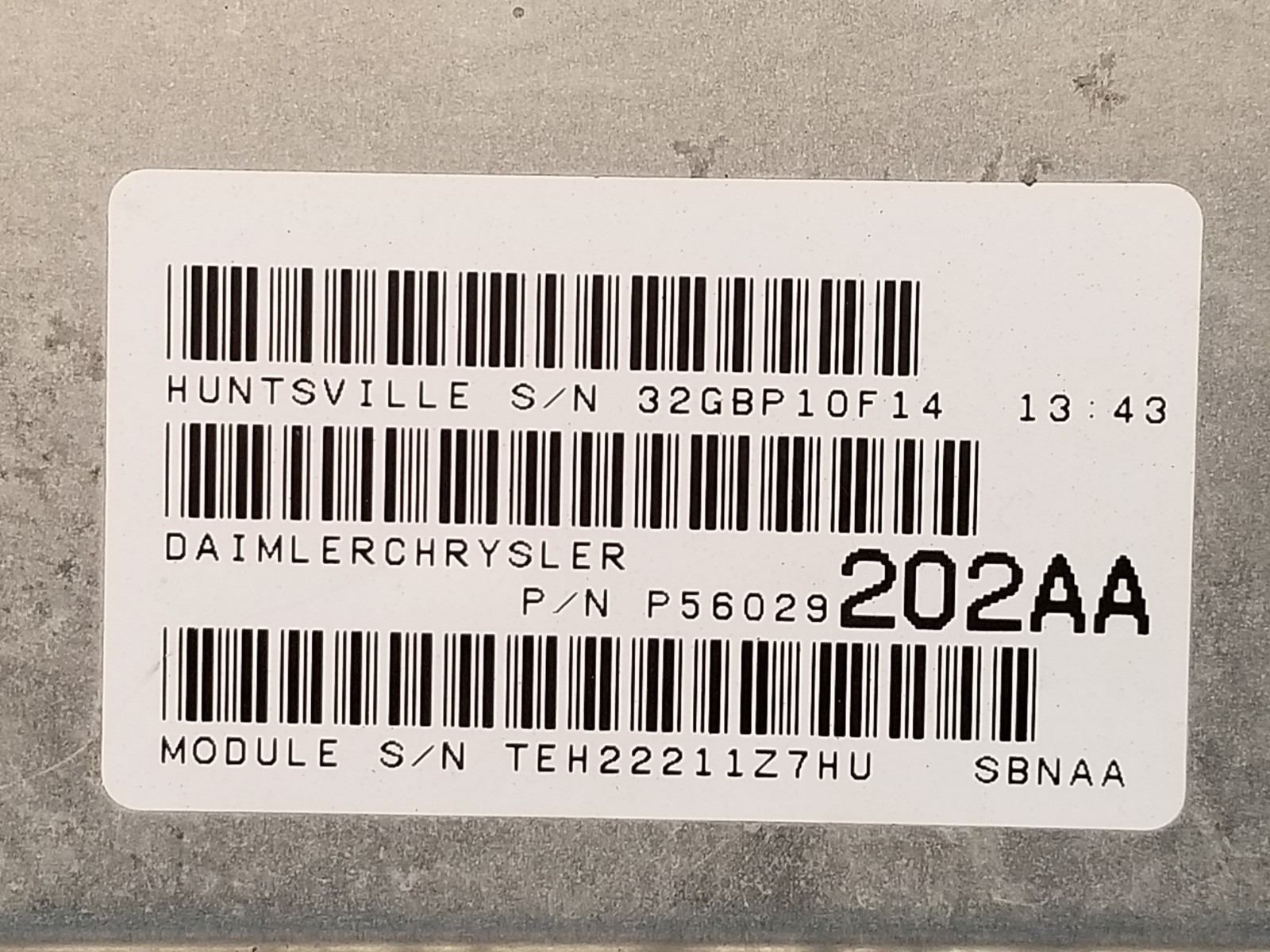 REFLASHED VIN NO SKIM PLUG & PLAY 02 DURANGO 4.7 ECU PCM ECU MODULE ...