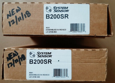 Fire Alarms - System Sensor Sr