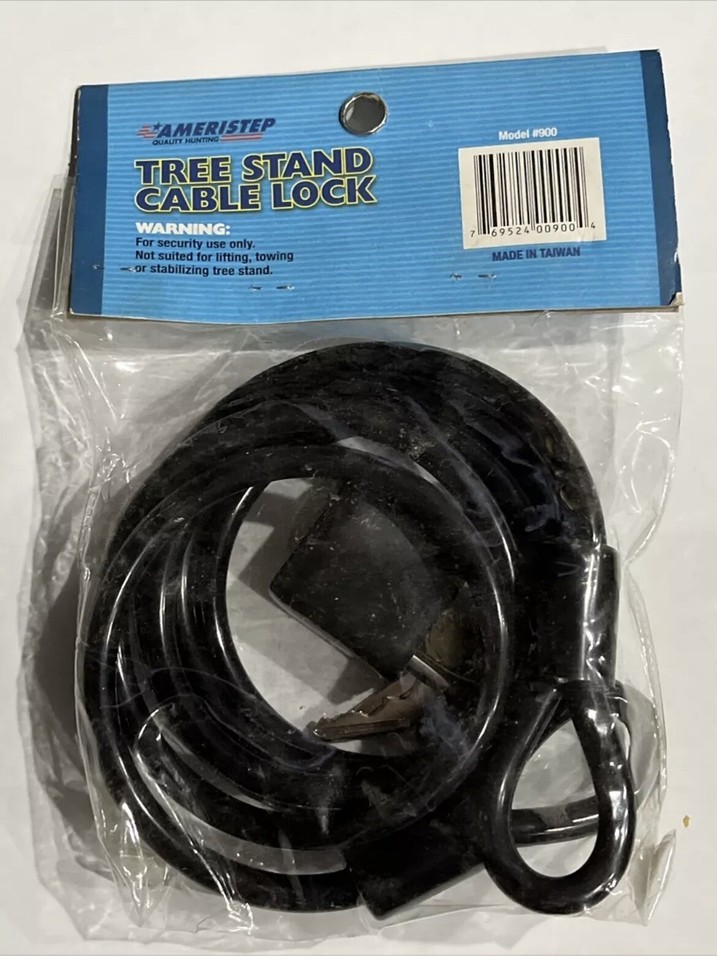 AMERISTEP Quality Hunting Tree Stand Cable Lock | eBay