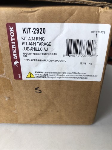Meritor Differential - Adjusting Ring Repair Kit KIT2920 for sale ...