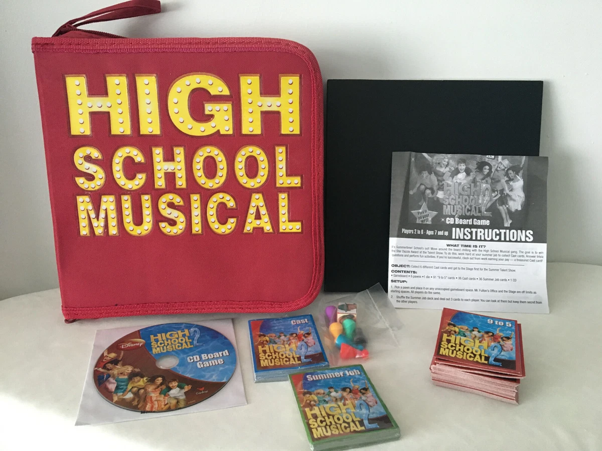 High School Musical 2cd Board Game