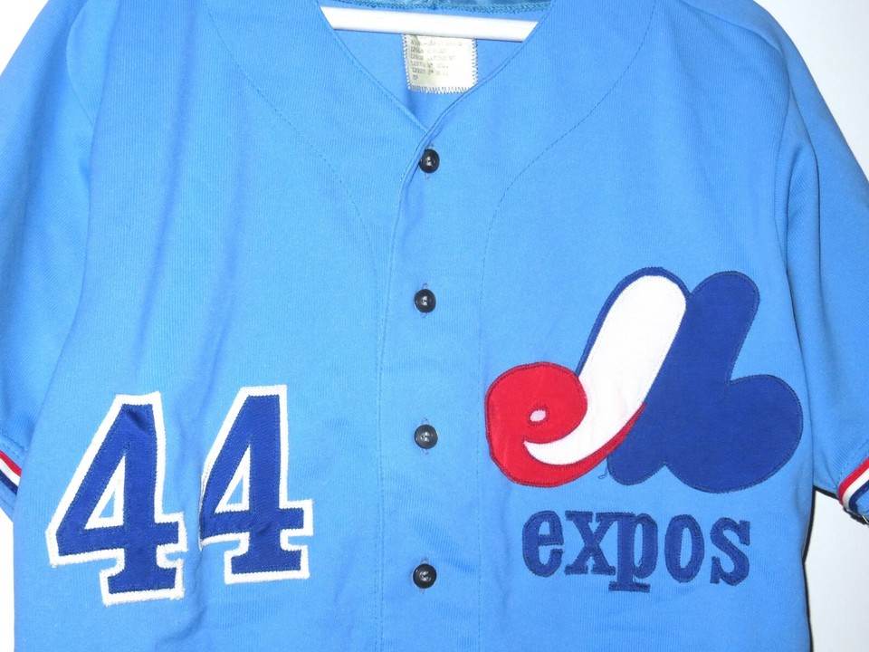 Original Wilson Game Used Authentic Montreal Expos Bobby Ramos Road ...