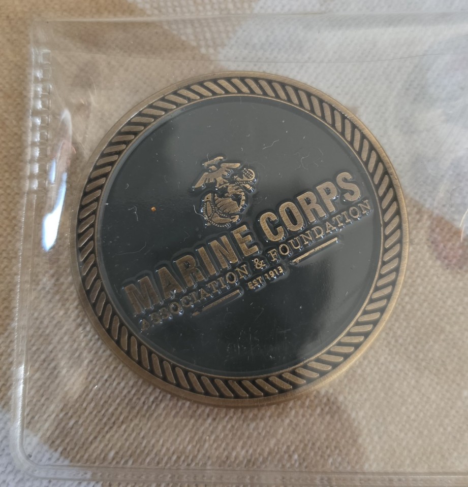 Lot of 6 USMC Marine Corps Association & Foundation Challenge Coins | eBay