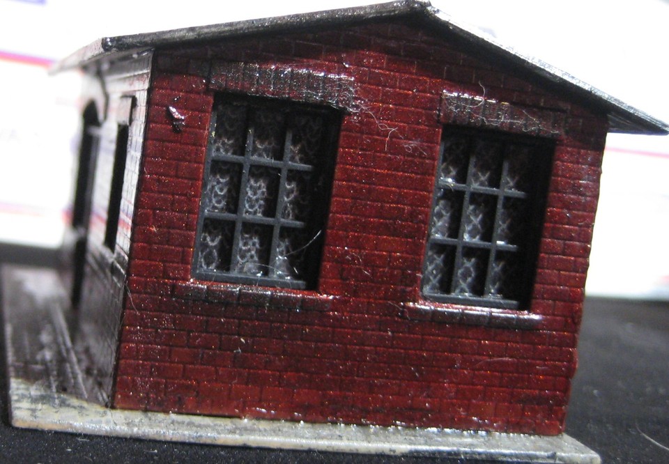 LOT OF 3 CUSTOM BUILT HO SCALE TRAIN LAYOUT STRUCTURES CAR WASH,TIRE ...