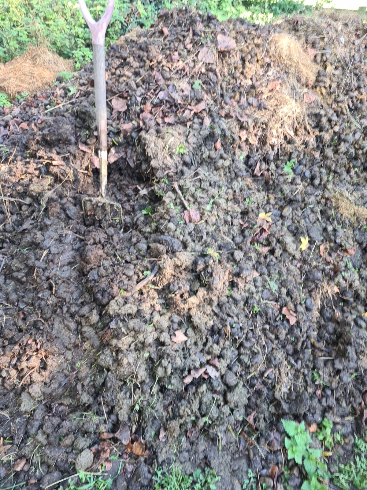 WELL ROTTED PONY MANURE ~ GREAT MULCH ~ SOIL IMPROVER MANY USES ...