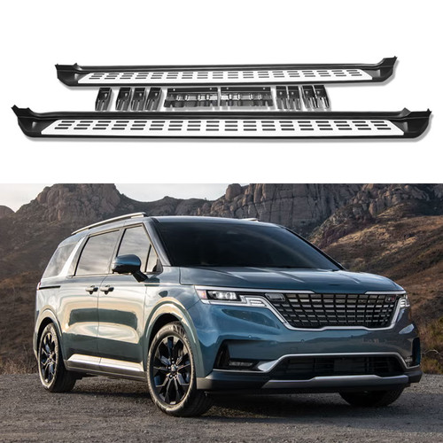 2PCS Running Boards Side Steps Nerf Bars Fits For KIA Carnival KA4 2022 ...