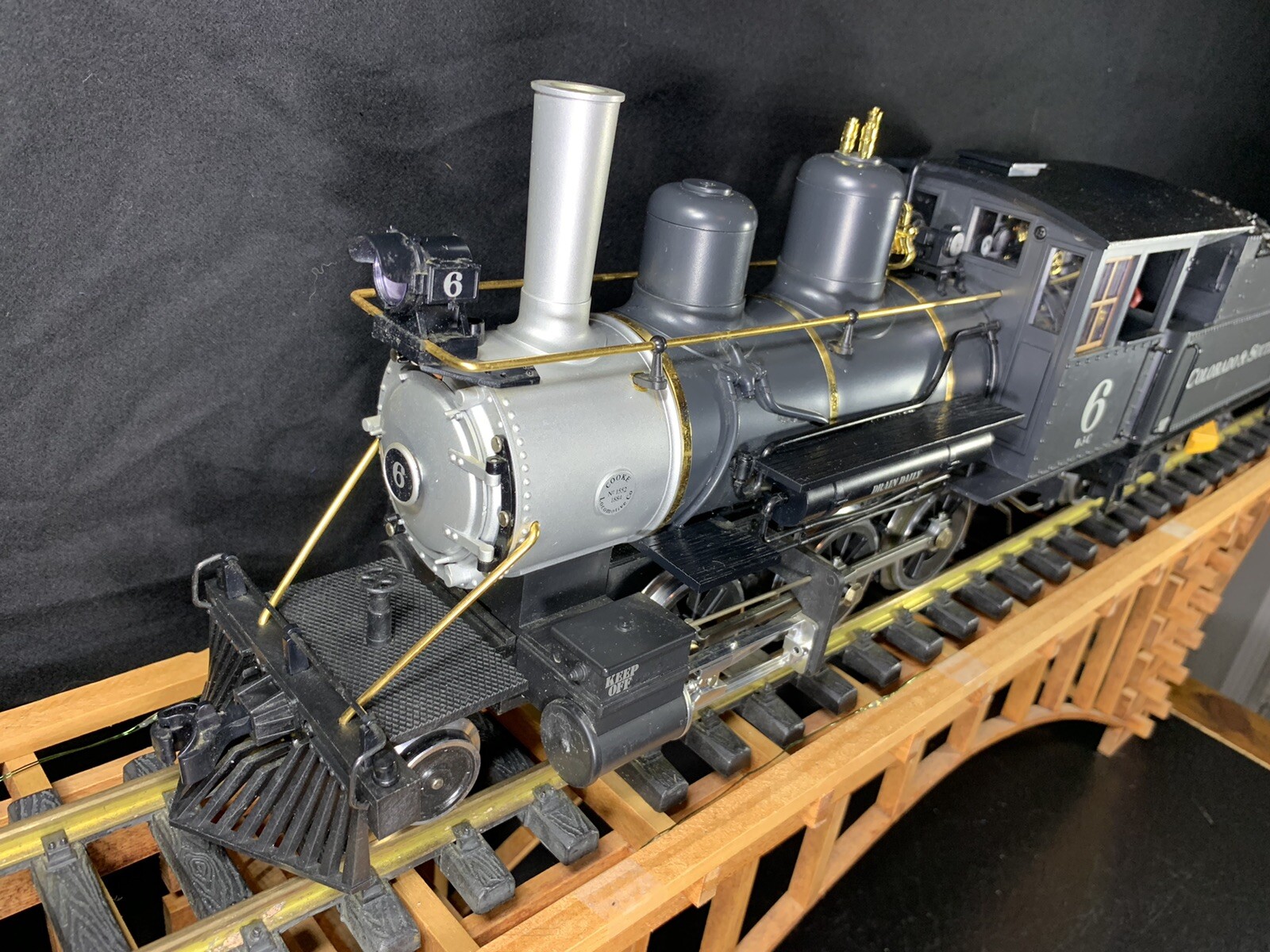 LGB 2019S G Scale Colorado & Southern Mogul Steam Locomotive for sale ...