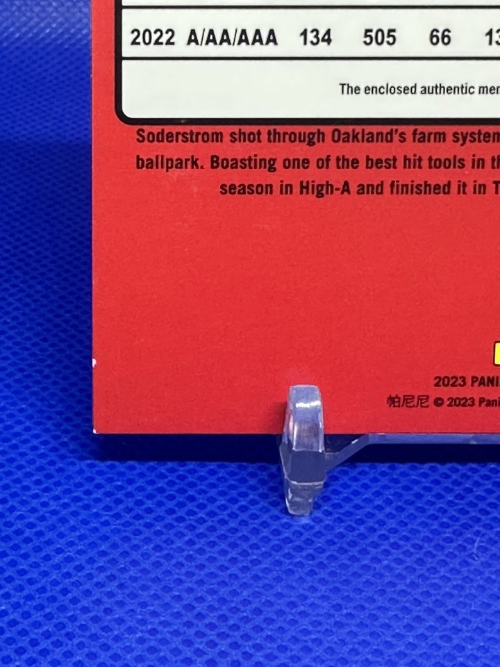 2023 Panini Donruss 90M-TS Tyler Soderstrom 1990 Retro /25 Gold 3 Color ...