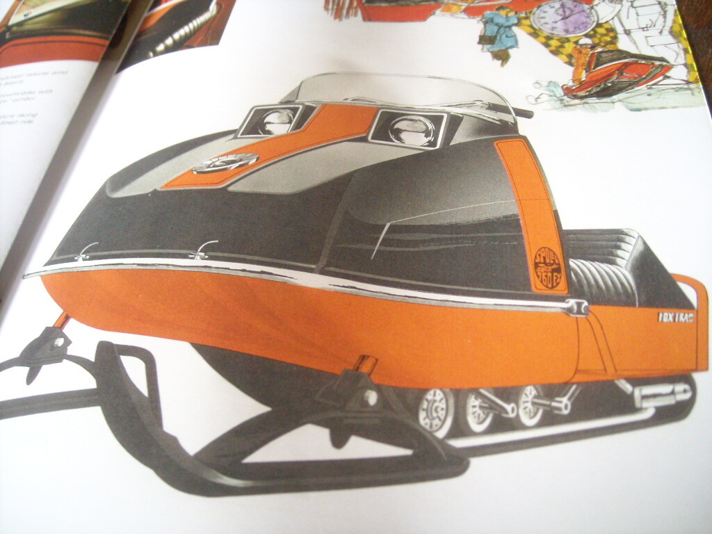 1970 Vintage FOX TRAC Snowmobile Brochure | eBay