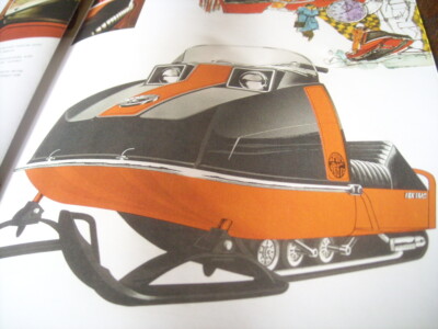 1970 Vintage FOX TRAC Snowmobile Brochure | eBay