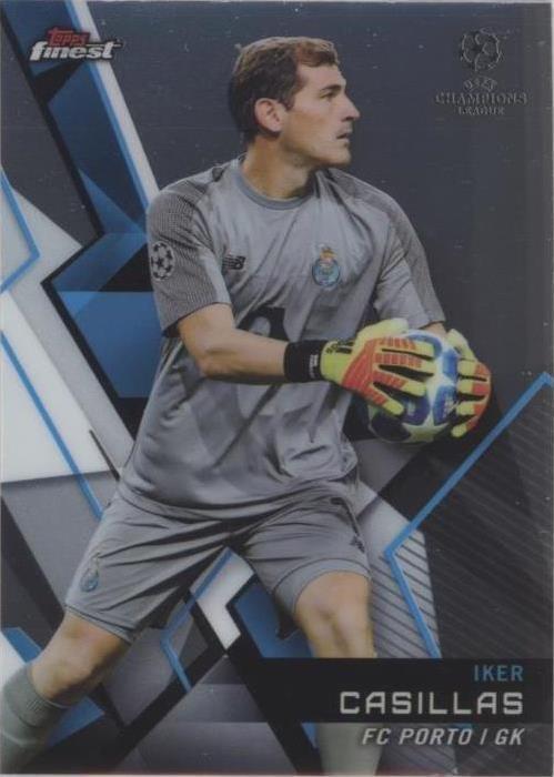 2018-19 Topps Finest UCL - Iker Casillas #39 for sale online | eBay
