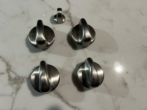 ge profile gas cooktop knobs Set Of 5 Plus Lockout Knob | eBay