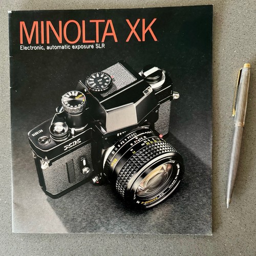 Minolta XK Camera Brochure | eBay