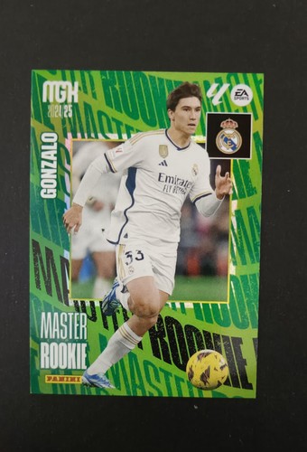 Gonzalo Master Rookie CARD MGK 412 La LIGA 2024 2025 Panini Real Madrid ...