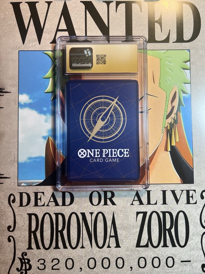 2023 ONE PIECE CCG RORONOA ZORO PROMO FILM RED ST01-013 CGC 10 PRISTINE ...