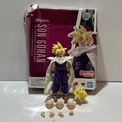 SH Figuarts Dragon Ball Z Super Saiyan Gohan Action Figure read below ...