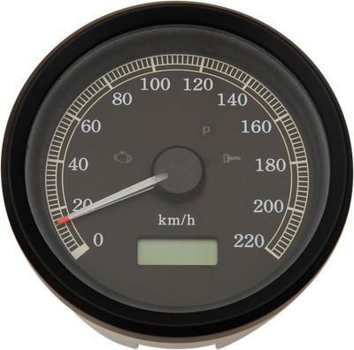 Drag Specialties Programmable 3 3/8" Electronic Speedometers 220mph 2210-0390 | eBay Australia
