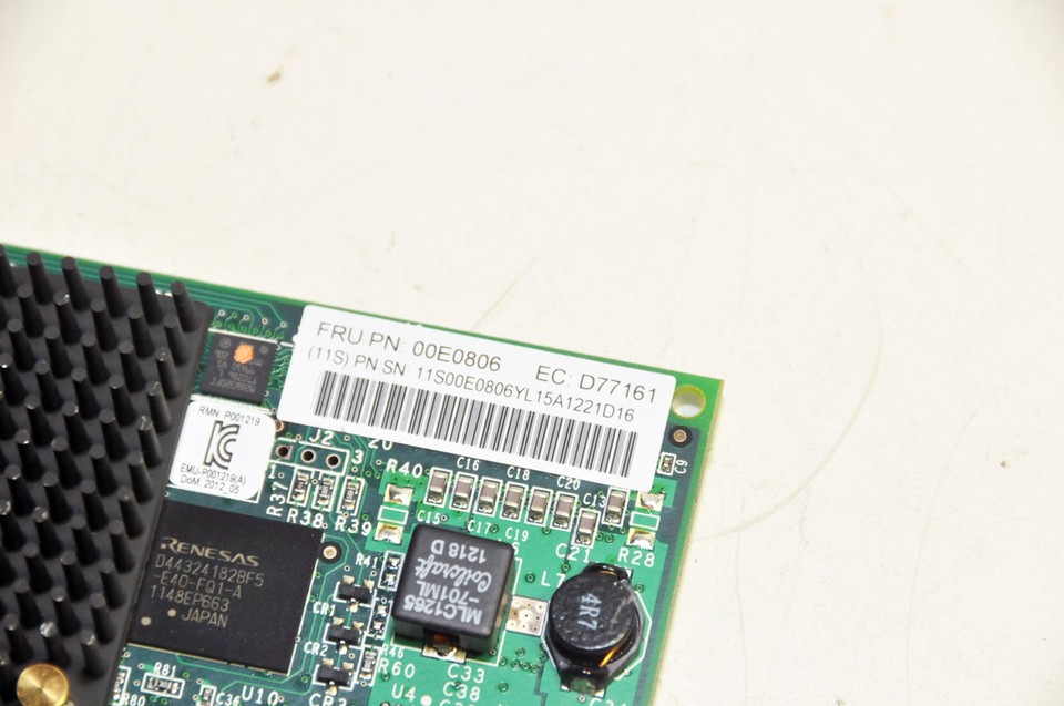 2x IBM / Emulex 8GB Dual Port Fibre Channel HBA PCI-e LPE12002 Standard ...