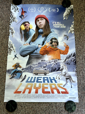 2023 Weak Layers: Original Movie Poster 27x40, Double Sided, See Photo ...