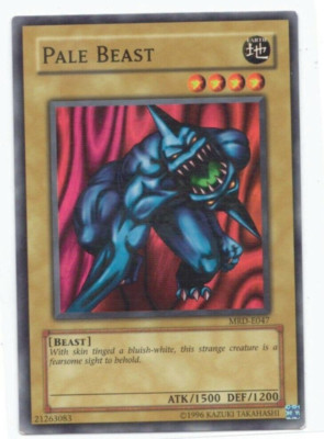 Yugioh Pale Beast LP MRD-E047 | eBay