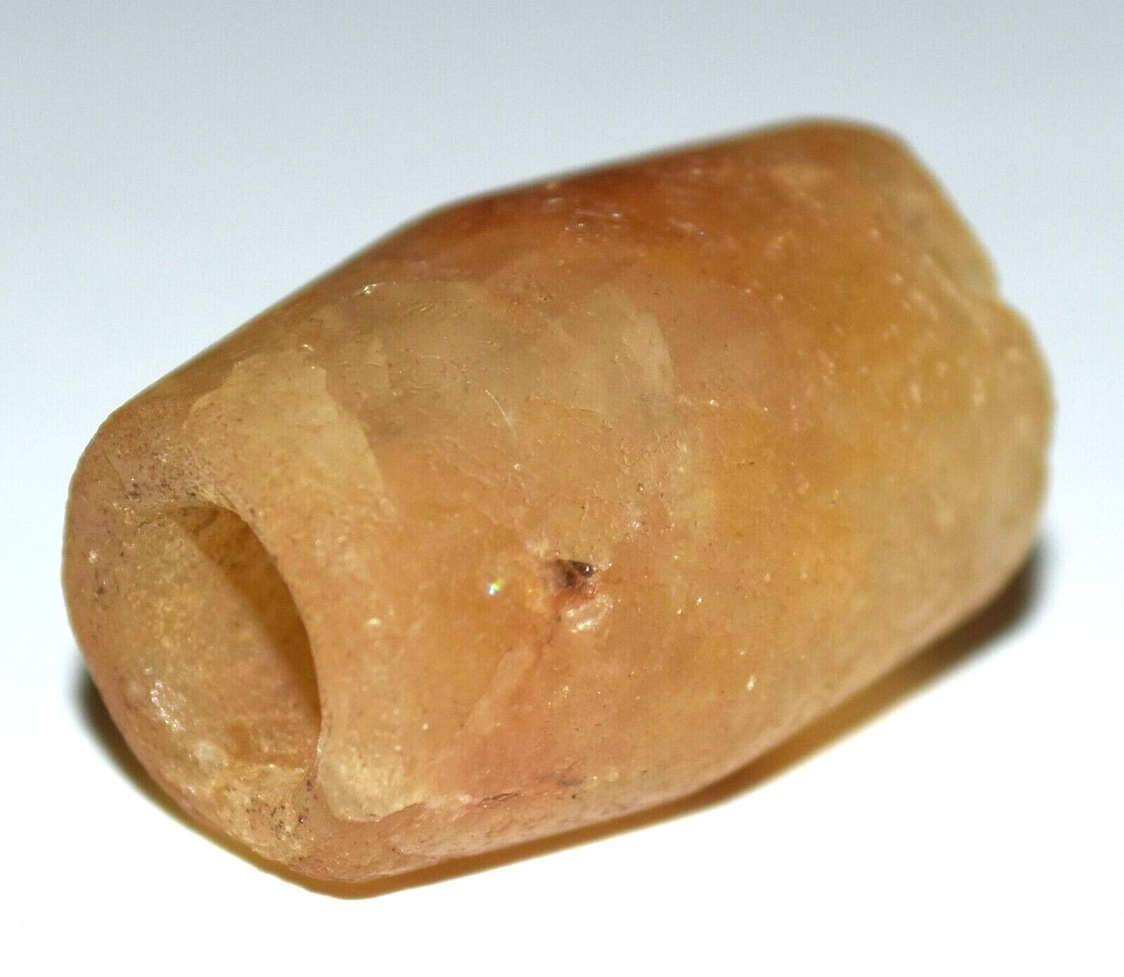 Ancient Excavated Quartz Stone Trade Bead W Slight Coloration Mali ...