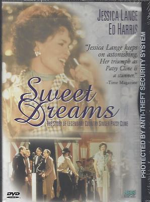 SWEET DREAMS THE STORY OF PATSY CLINE Jessica Lange Ed Harris Crazy NEW ...