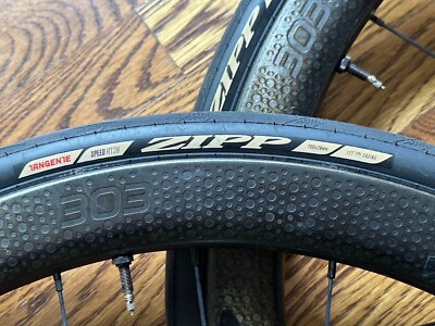 Zipp Tangente Speed RT28 Tubeless Clincher Black w Yellow Lettering 700 ...